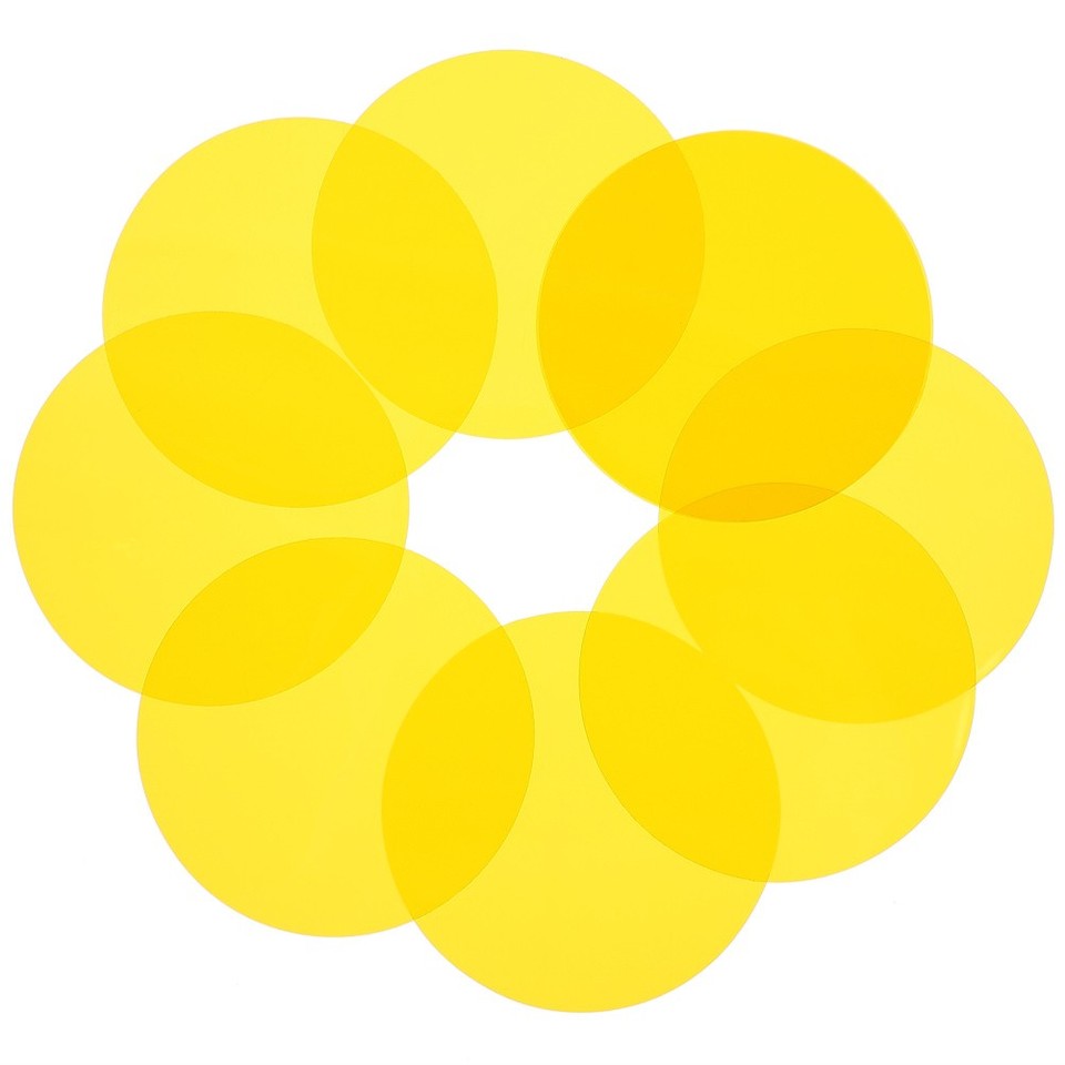 10pcs Transparent Lighting Color Correction Gel Sheets Filters for ...