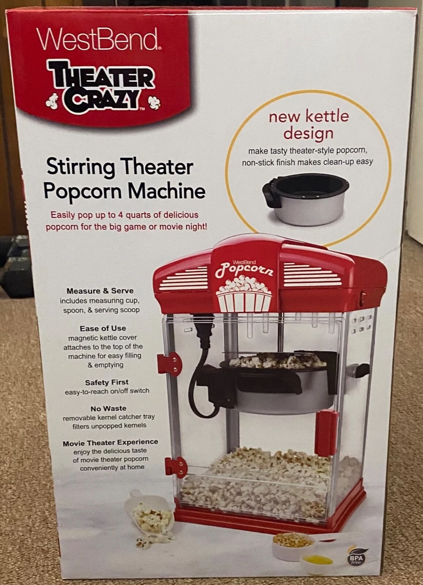 First Popcorn Machine