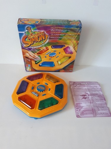 Super Simon Jeu De Société MB COMPLET TBE | eBay