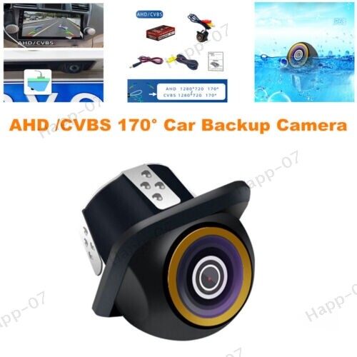 AHD / CVBS 170° Car Backup Camera Night Vision Rear View Reversing ...