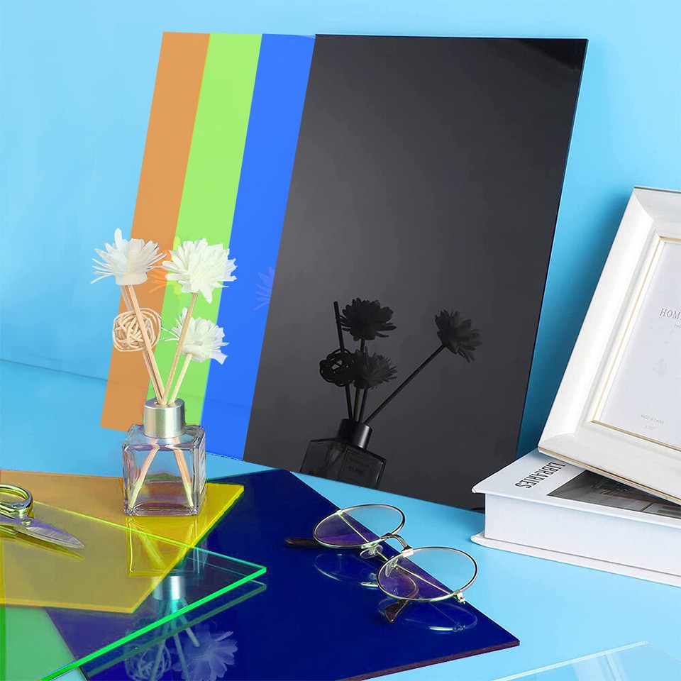 1Pcs Color Transparents Lucite Board Acrylic Perspex Tinted Sheets ...