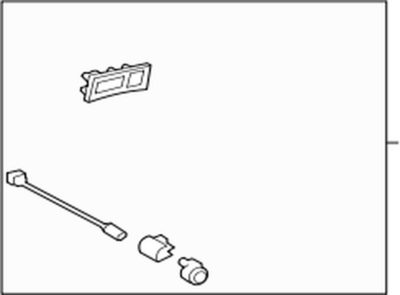 55406-60100 Toyota Panel sub-assy, instrument cluster finish, lower ...