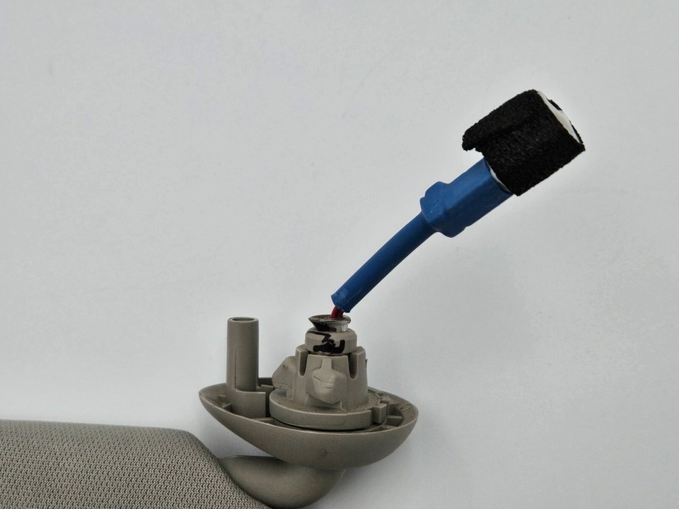 2015-2020 Acura TLX Passenger Sun Visor Dual Light NH882L Gray Canadian ...