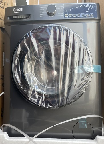CREDA CRWM1014DG 10kg 1400 Spin Washing Machine- Dark Grey ...