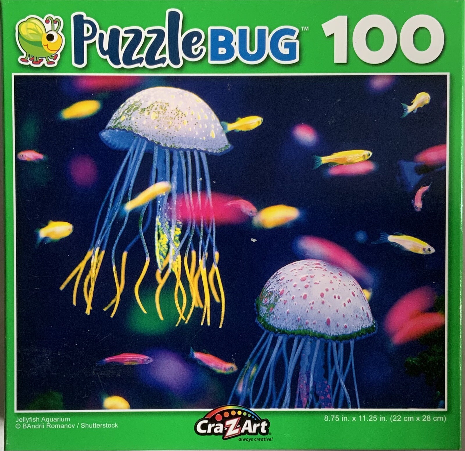 Jigsaw Puzzle 100 Piece 8x11 Puzzlebug Adult Kid Bag Playful Dolphins ...
