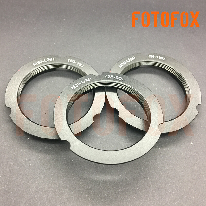 6-Bit Code 28-90 35-135 50-75mm Set F Leica M39 LTM lens to M Mount L/M ...