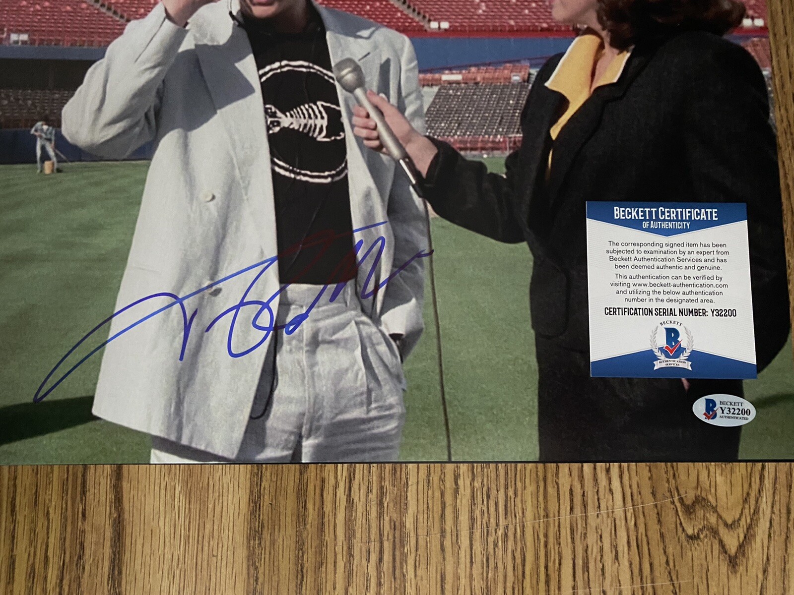 Tim Robbins Autographed 11x14 Photo Bill Durham Shawshank Redemption ...