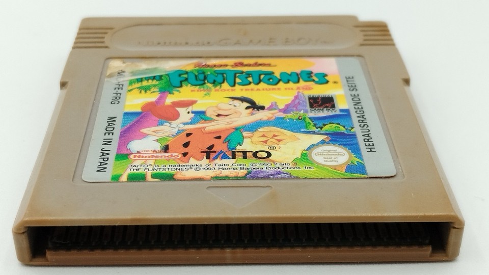 The Flintstones King Rock Treasure Island/Nintendo Game Boy + Colore ...