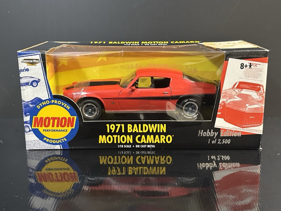 1971 Baldwin Motion Chevrolet Camaro American Muscle 1/18 Ertl | eBay