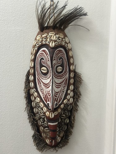 Papua New Guinea Mask Tambanum Mei Mask East Sepik River 70’s | eBay