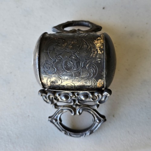 Antique Victorian Silver Plated Leather Razor Strop | eBay