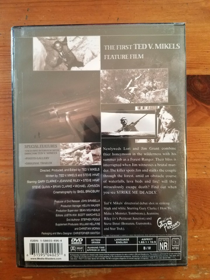 Strike me deadly - DVD - New Sealed - Ted Mikels | eBay