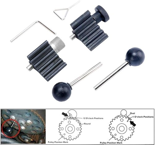 For VW Audi A4/6 Diesel Engine Crankshaft Cam Locking Timing Tool 1.9 2 ...