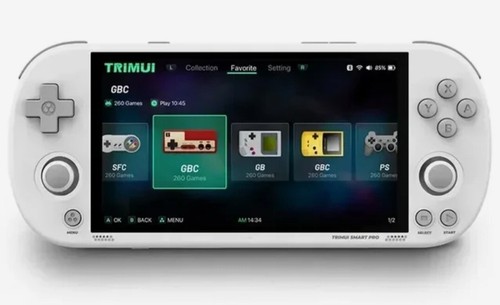 Retro Gaming Handheld Console Sega Mega Drive Snes N64 TRIMUI Smart PRO ...
