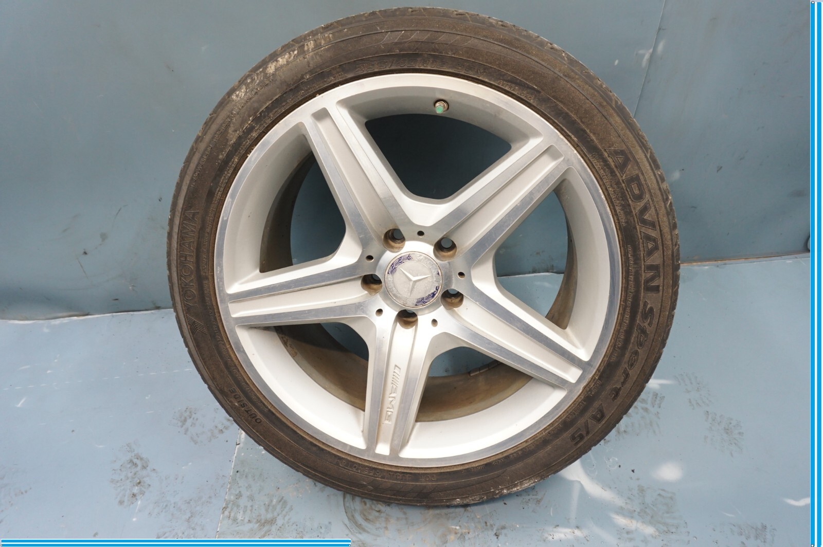 Mercedes W219 CLS550 CLS63 AMG 8.5 x 18 18" Front Wheel Rim 2194011702 ...