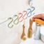 Portable Kitchen Hooks Home S Shape Plastic Clothing Rack Baby Stroller ...