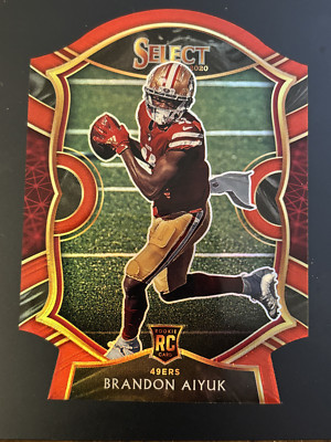 2020 Select Prizm Maroon Die Cut #66 Brandon Aiyuk | eBay