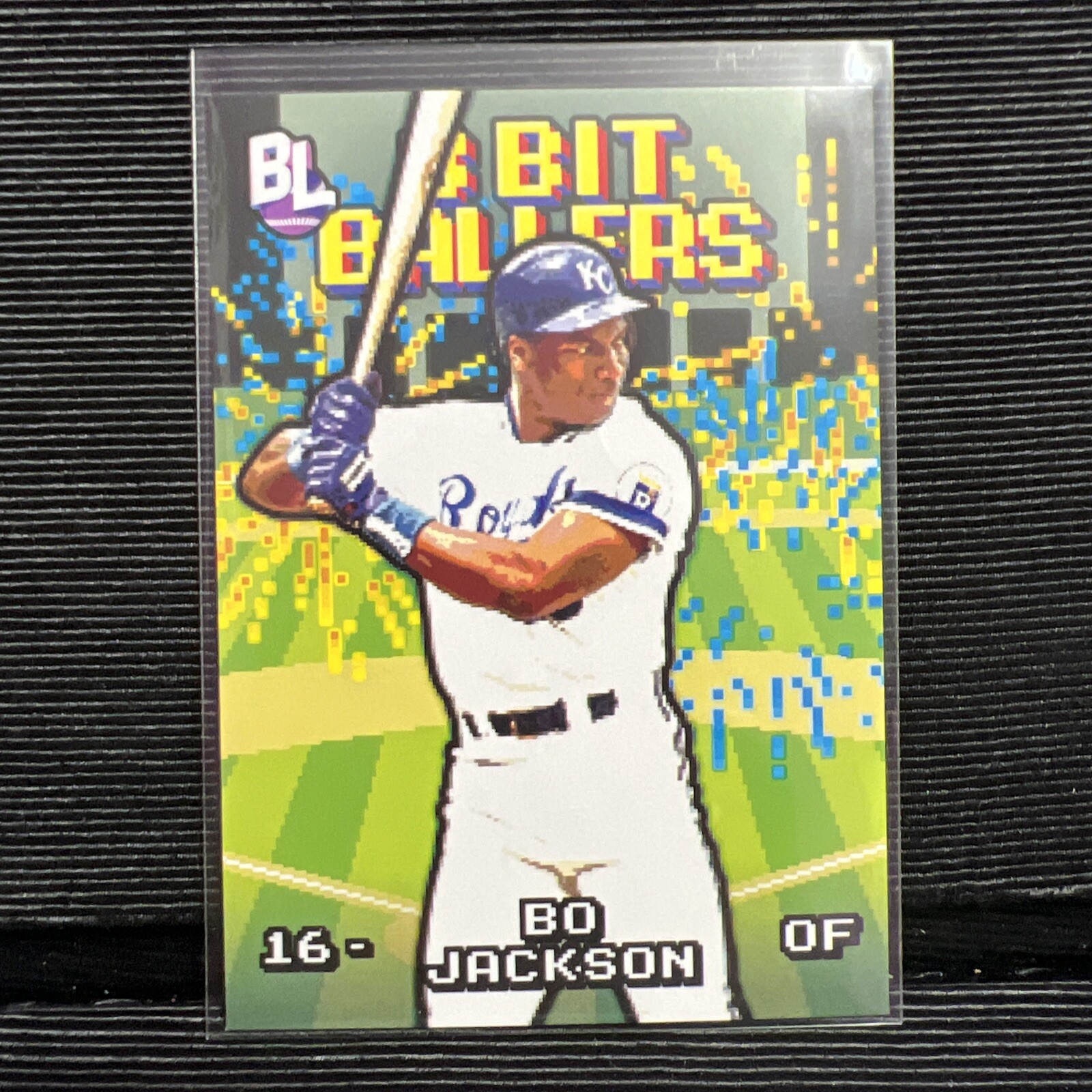 Bo Jackson 2023 Topps Big League Baseball 8 Bit Ballers Insert Royals ...