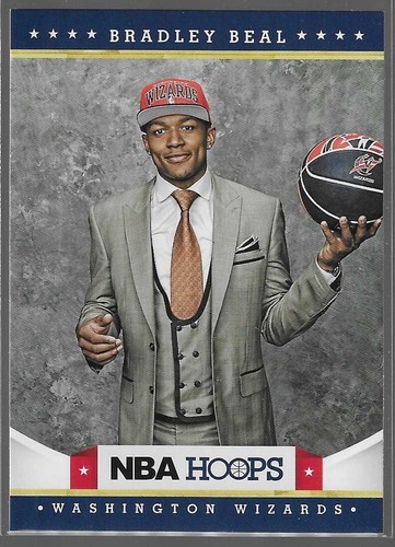 2012-13 Panini NBA Hoops Bradley Beal Rookie #277 Washington Wizards RC ...