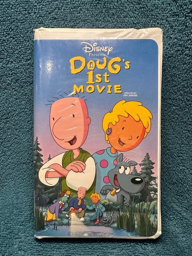 Disney Doug's 1st Movie Clamshell VHS Tape Used | eBay