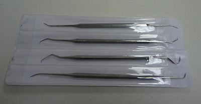 4 PC SET Dog Teeth Cleaning Tool Dental Pick Probes New | eBay
