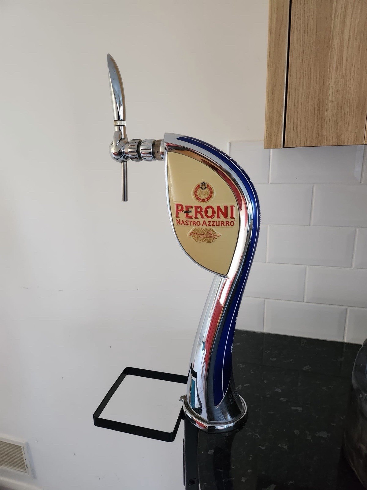 Vintage Peroni Nastro Azzurro beer pump | eBay UK