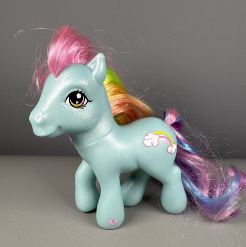My Little Pony Basic Fun G3 Retro 4" Rainbow Dash 2019 | eBay