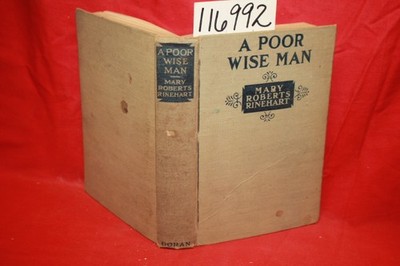 Rinehart, Mary Roberts A Poor Wise Man | eBay