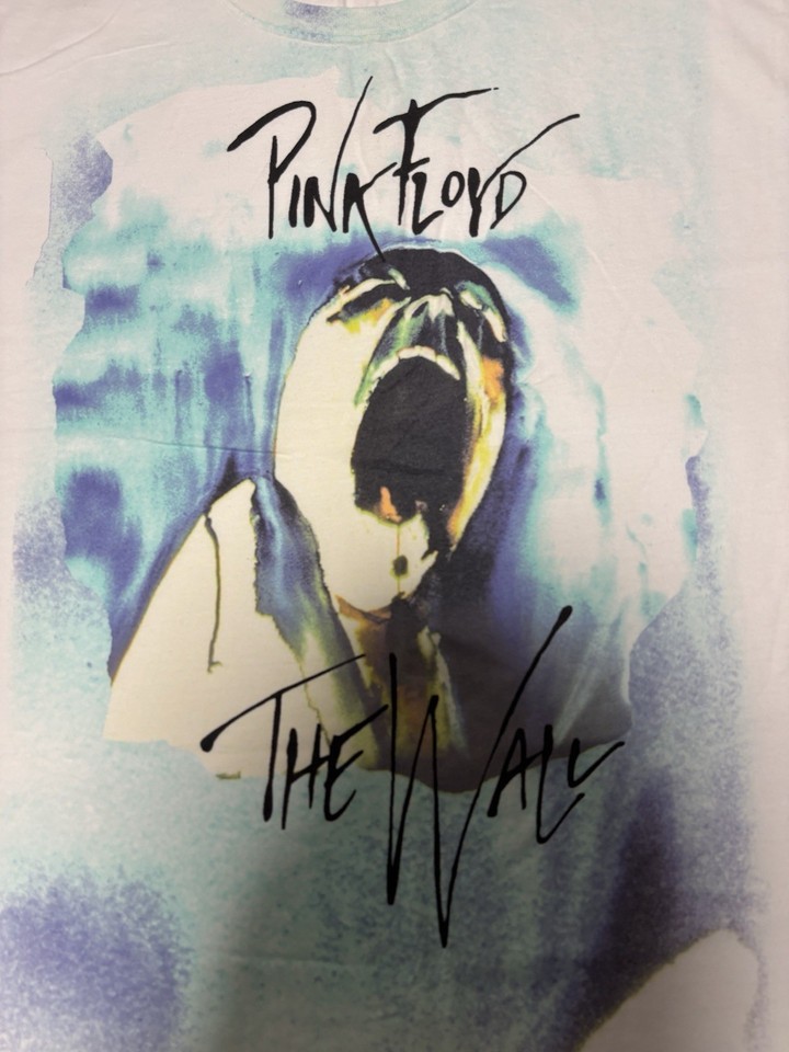 Pink Floyd Band T-Shirt Size XL The Wall Album Promo Scream Art ...