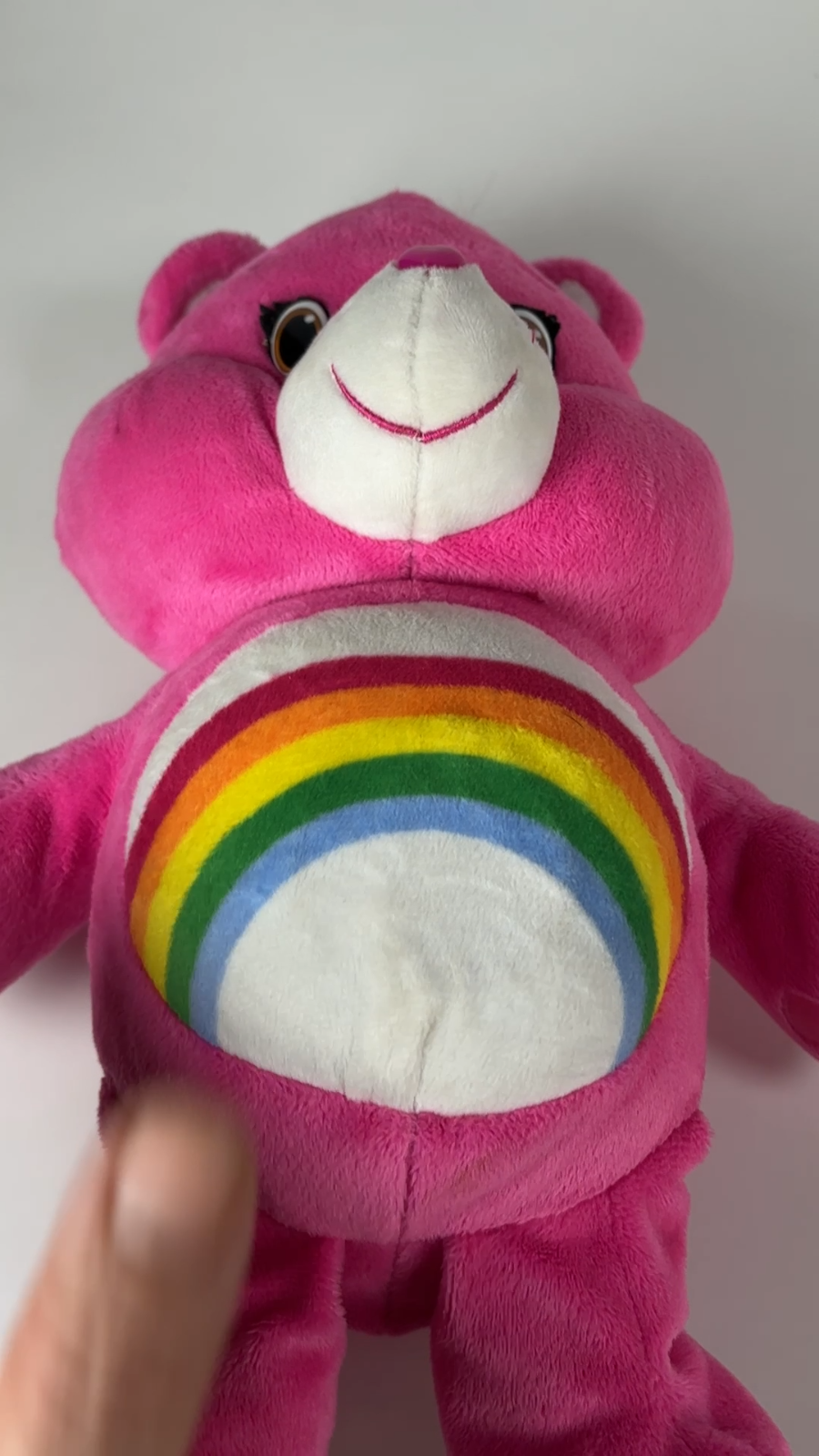 2018 Just Play Care Bear Electronic Hug and Giggle Cheer Bear 13" Plush ...