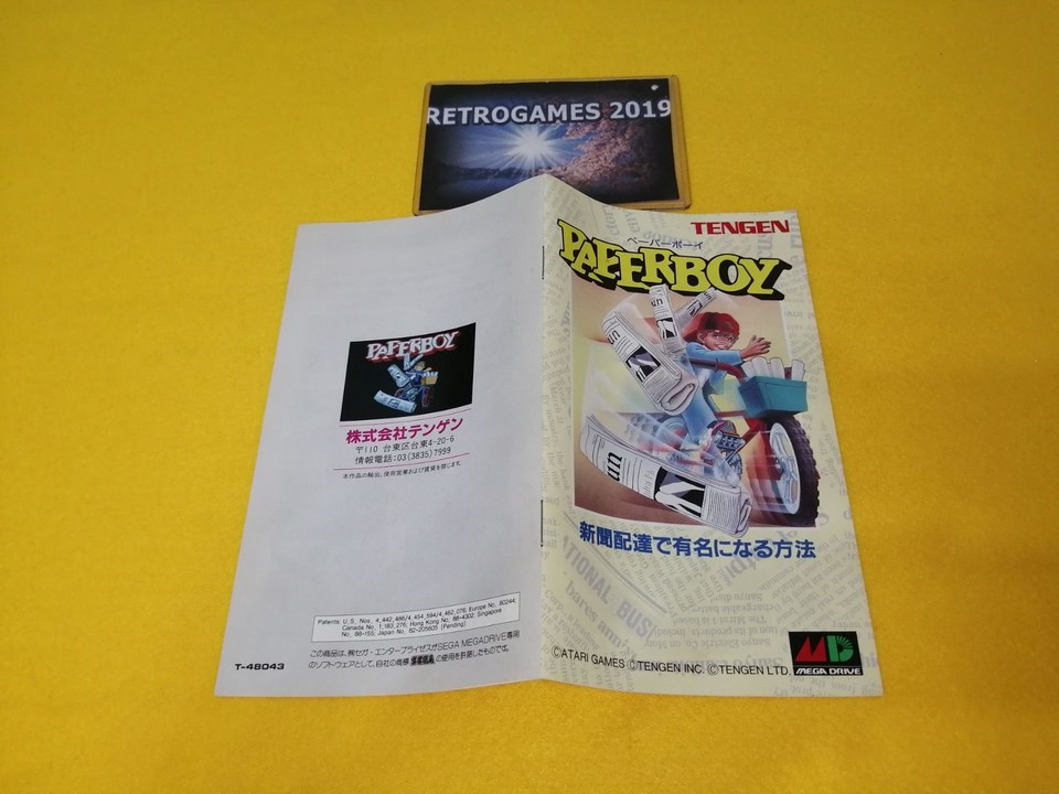 PAPERBOY SEGA Mega Drive / GENESIS RARE! | eBay
