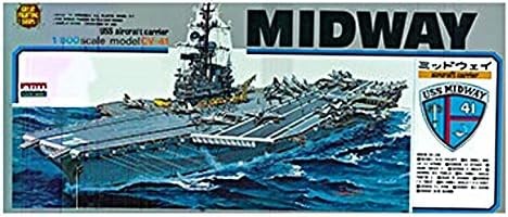 Micro Ace 1/800 Battleship Aircraft Carrier No.8 USS Midway CVA-41 ...