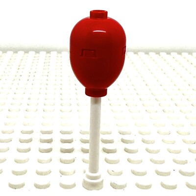 1x Lego Red Balloon And Handle Accessories Part For Decoration ...