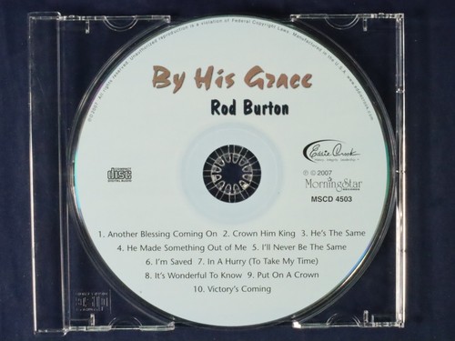 By His Grace by Rod Burton {CD Disc Only No Tracking} | eBay