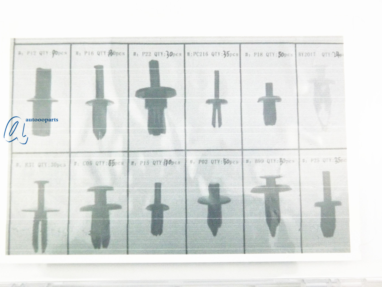 Push Pin Rivet Car Automotive Trim Clip Panel Body Interior Assortment ...