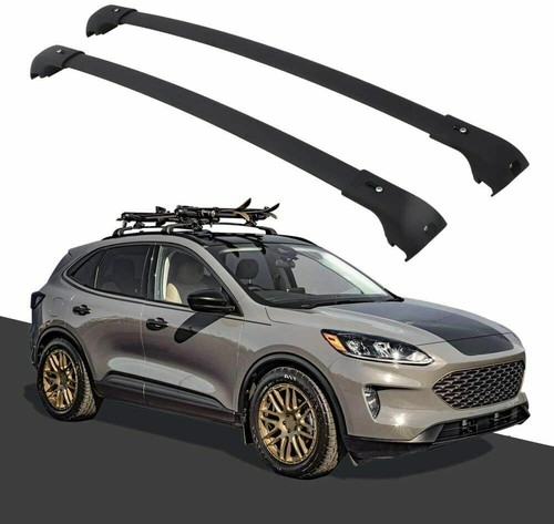 2PCS Fits for Ford Escape 2020-2023 Aluminum Roof Rail Rack Cross Bars ...