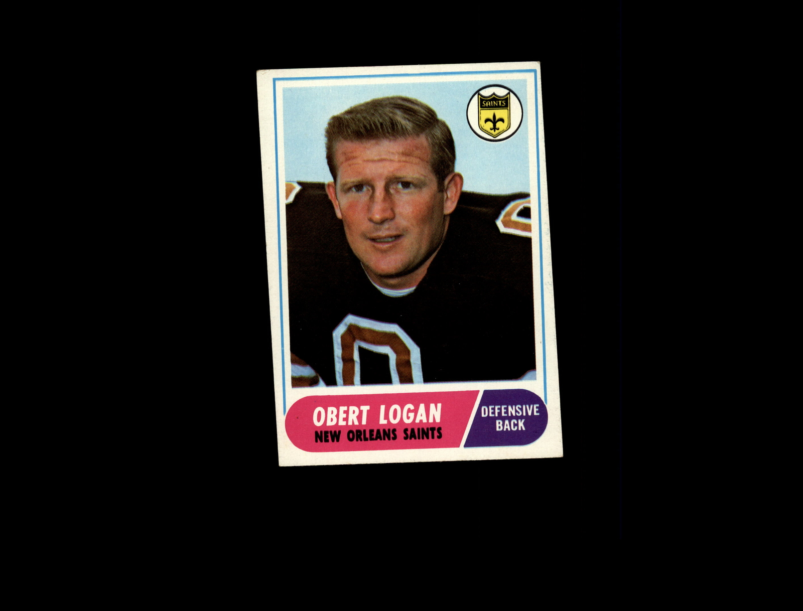 1968 Topps 4 Obert Logan VG-EX #D959459 | eBay