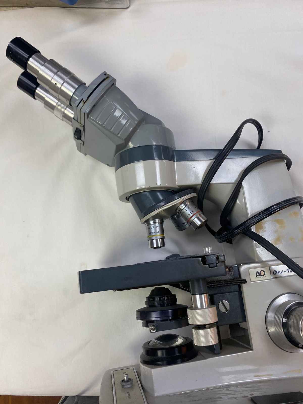 American Optical ONE-TEN Microscope | eBay
