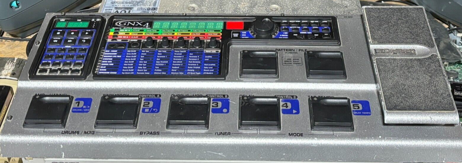 DigiTech GNX4 Guitar Workstation Multi-Effects Guitar Effect Pedal ...