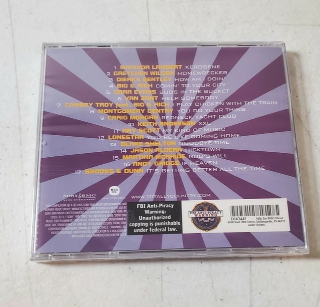 Totally Country, Vol. 5 by Various Artists (CD, Feb-2006, Sony BMG) for ...