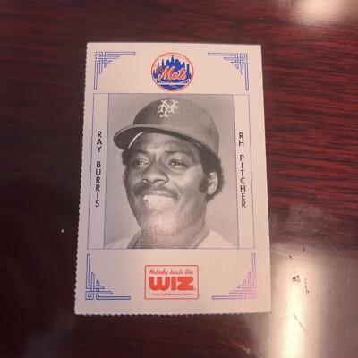 1991 New York Mets Nobody Beats The WIZ # 58 Ray Burris | eBay