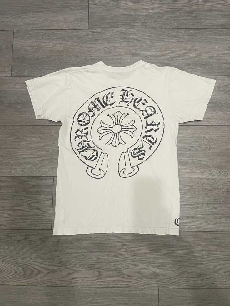 100% Authentic Chrome Hearts Horseshoe T-Shirt - Gem