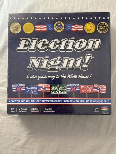 Election Night! Board Game Parents Choice Gold Award | eBay