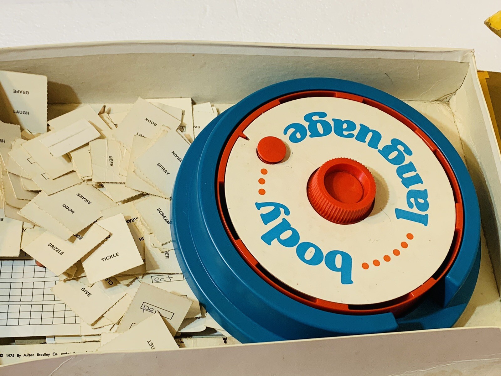 Vintage 1975 Milton Bradley 4544 Lucy Lucille Ball Body Language Board ...