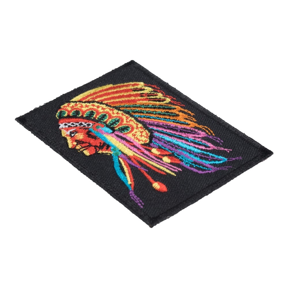 Indian Chief Rainbow Colored Patch, Native American Patches | eBay