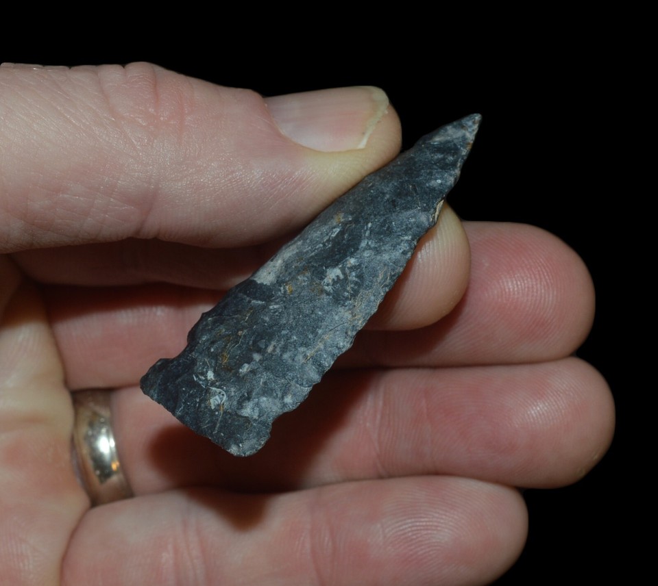 ROBINSON OHIO COSHOCTON AUTHENTIC INDIAN ARROWHEAD ARTIFACT COLLECTIBLE ...