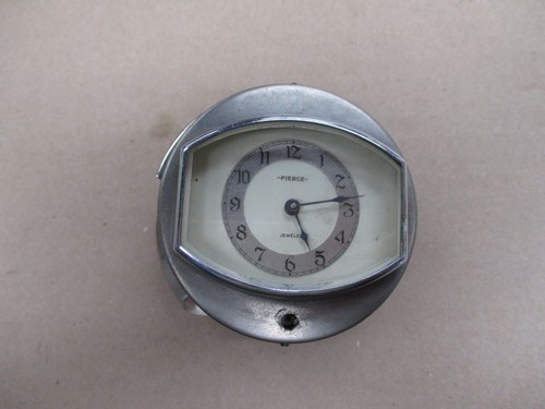 1930’s Pierce Arrow Clock Geo W. Borg Corp | eBay