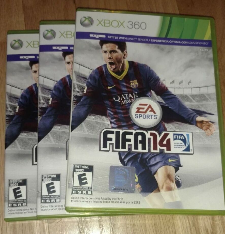 FIFA SOCCER 14 - XBOX 360 - COMPLETE WITH MANUAL - FREE S/H - (G3) | eBay