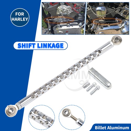 Chrome Gear Shift Linkage Rod Shifter For Harley Street Road Glide ...