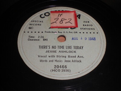 Jesse Ashlock - There's No Time Like Today / Still Water Runs The ...